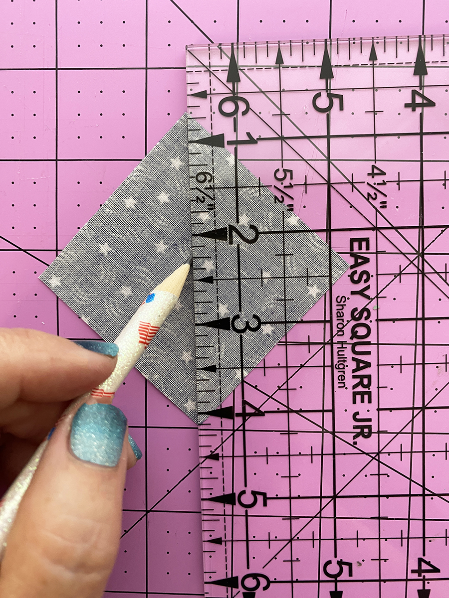 Snowy Evening Snowball Quilt Block - We Like Quilting