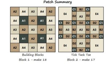Tic Tac Toe Quilt Pattern - We Like Quilting