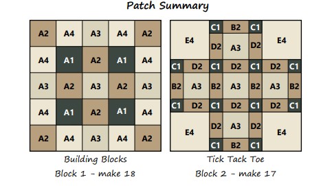 Tic Tac Toe Quilt Pattern - We Like Quilting