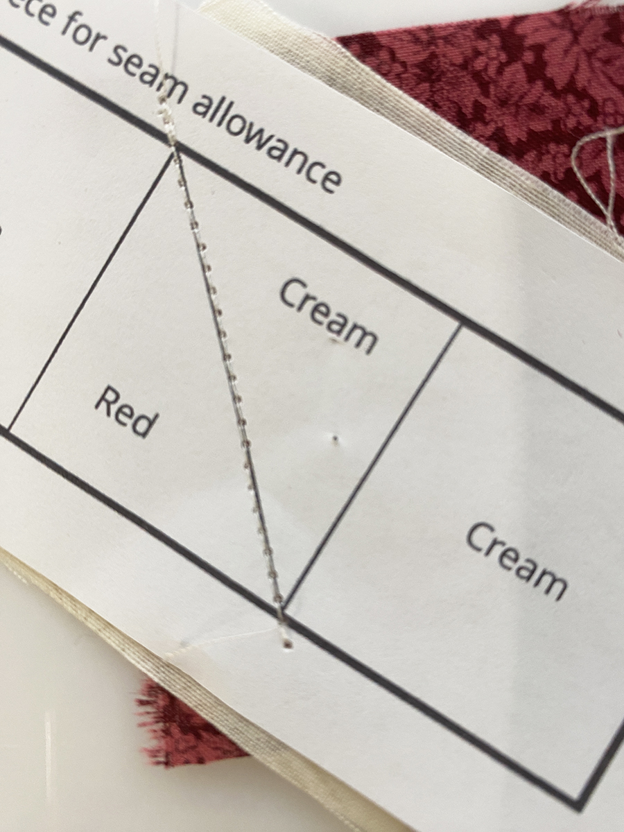 Northern Cardinal Paper Pieced Quilt Block - We Like Quilting