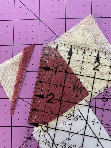 Northern Cardinal Paper Pieced Quilt Block - We Like Quilting