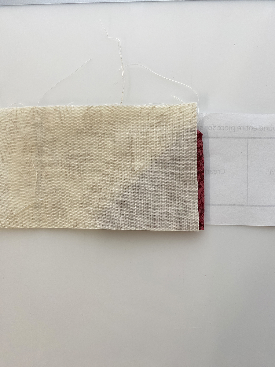 Northern Cardinal Paper Pieced Quilt Block - We Like Quilting