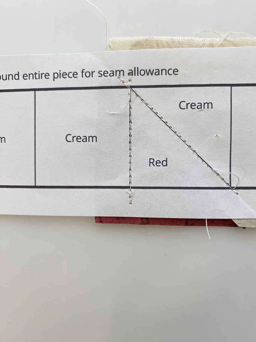 Northern Cardinal Paper Pieced Quilt Block - We Like Quilting