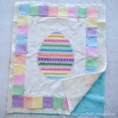 So Egg-Cited Easter Egg Mini Quilt - We Like Quilting
