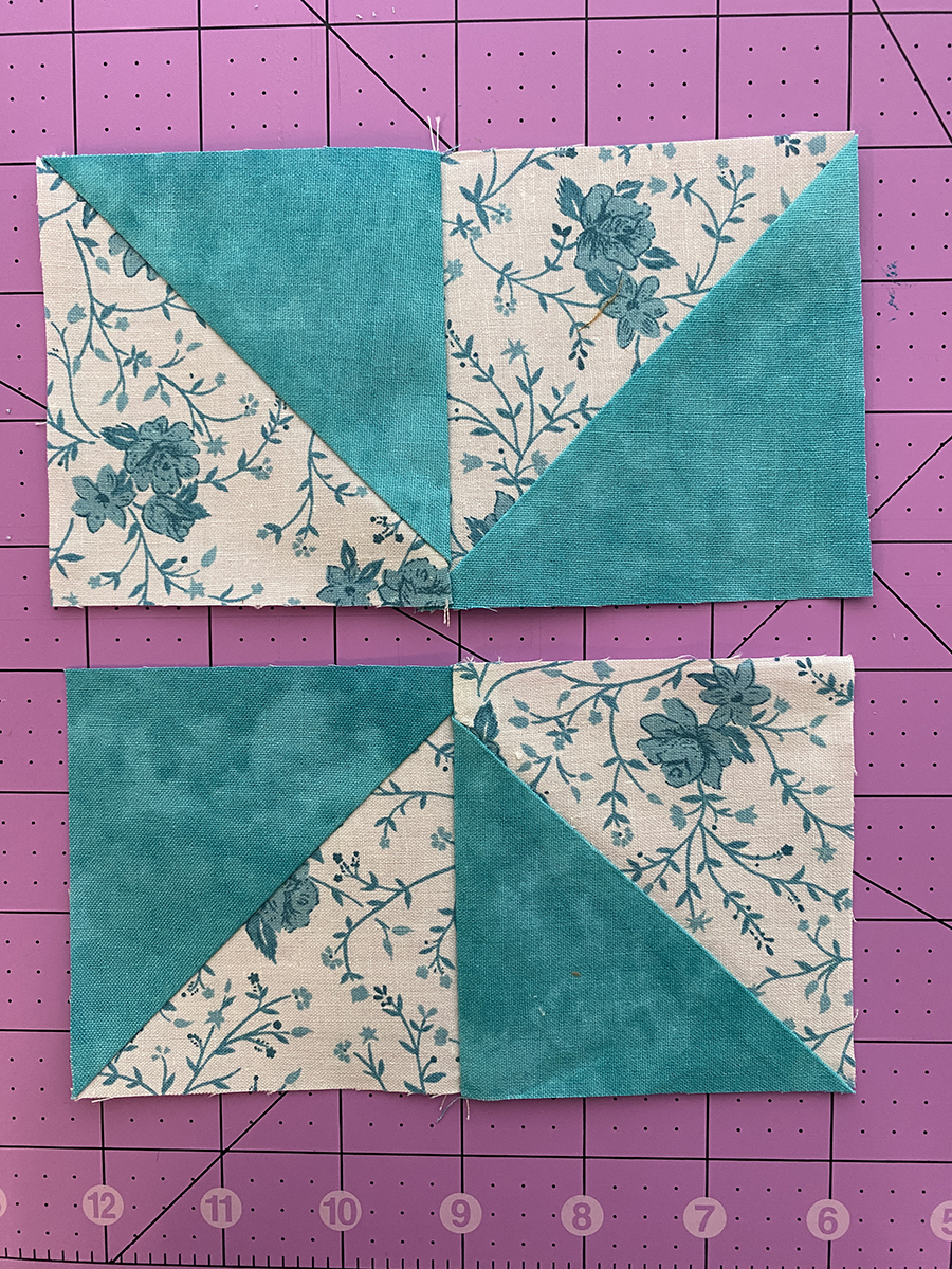 Walking on Air Pinwheel Quilt Block - We Like Quilting