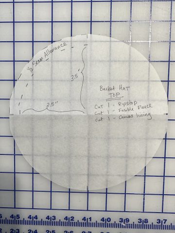 Chelsea Quilted Bucket Hat Pattern - We Like Quilting