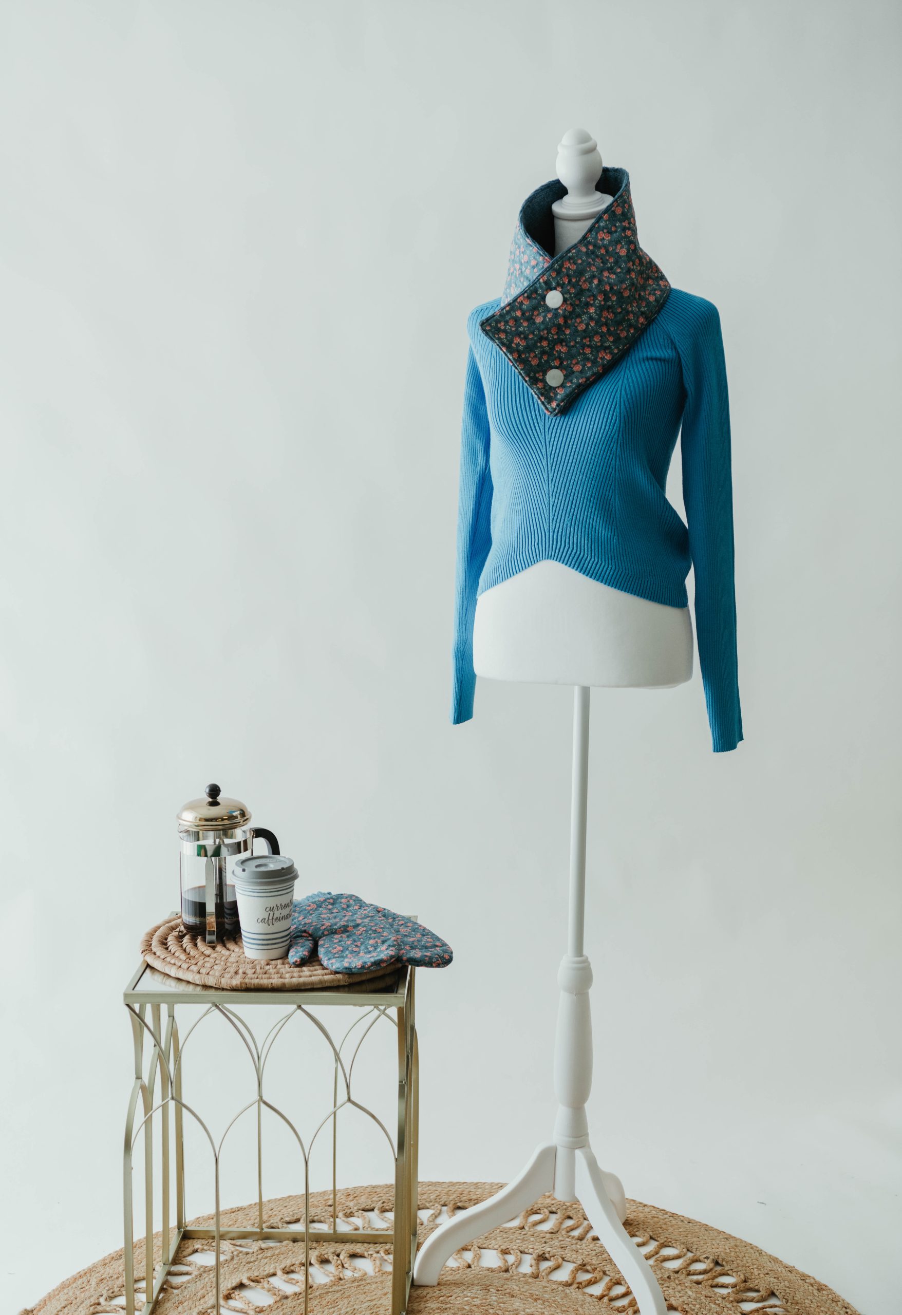 Eloise Quilted Collar Pattern - We Like Quilting