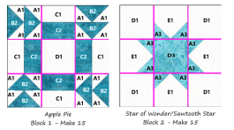 Starstruck Spring Quilt Pattern - We Like Quilting