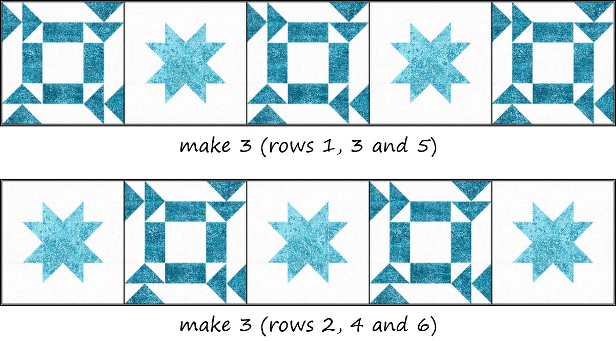 Starstruck Spring Quilt Pattern - We Like Quilting