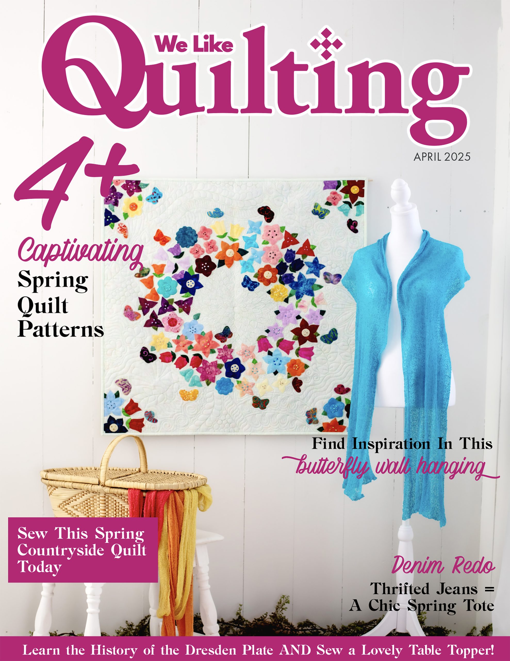 Our April Issue is Packed with Quilting Creativity! - We Like Quilting