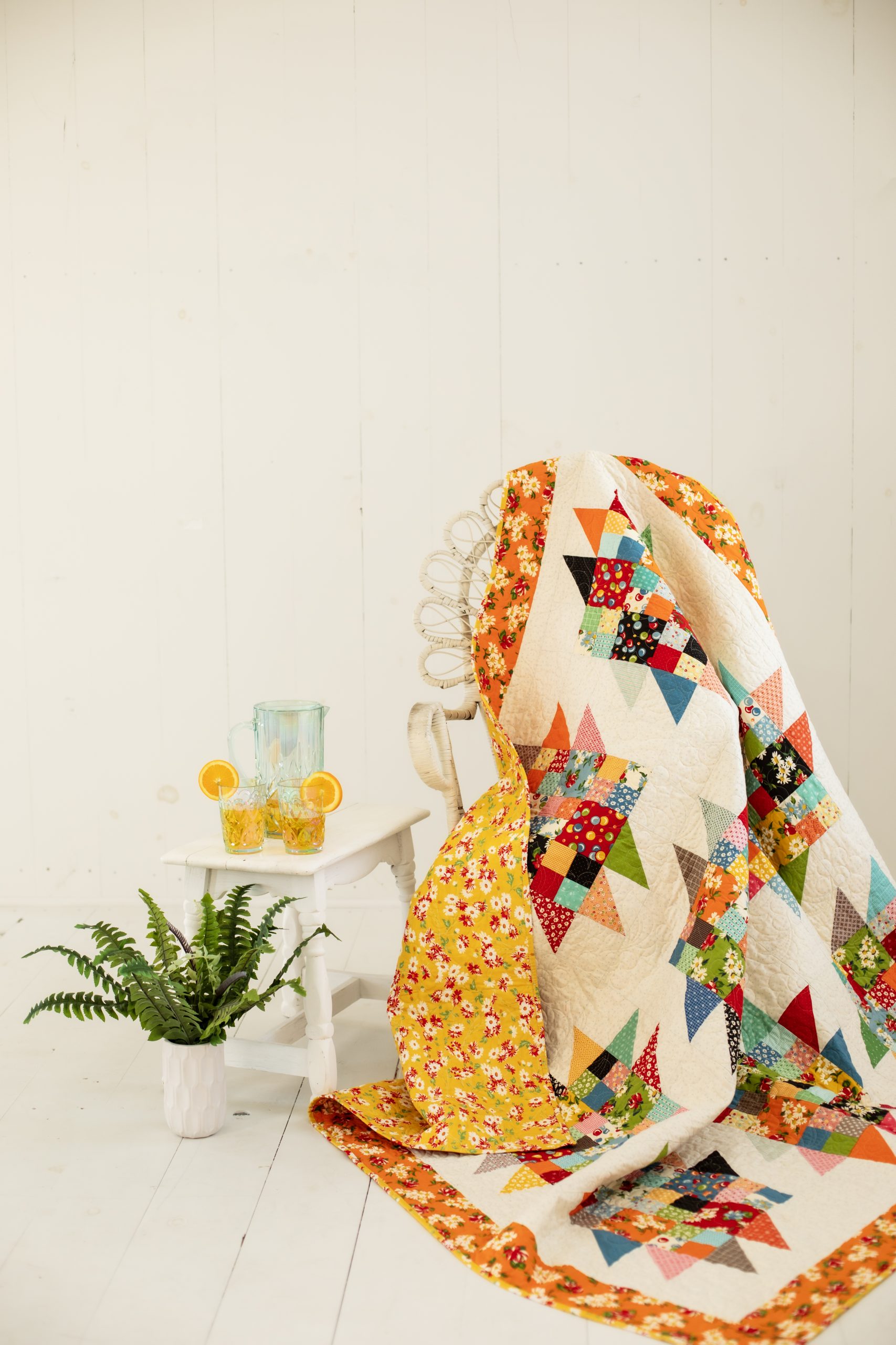 Charming Stars Quilt Pattern - We Like Quilting