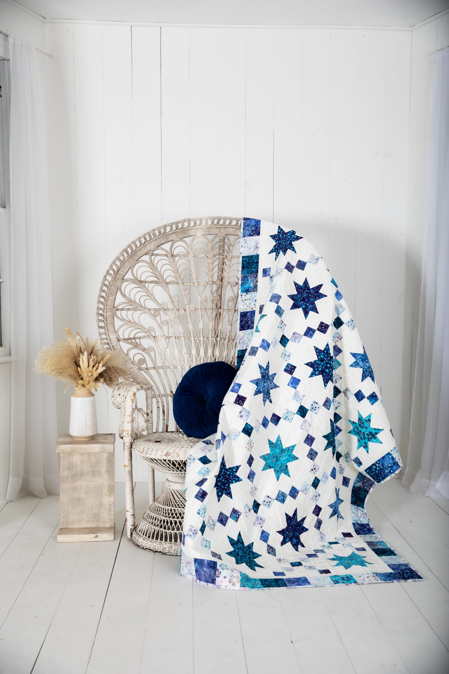 Stella Irish Chain Quilt Pattern - We Like Quilting