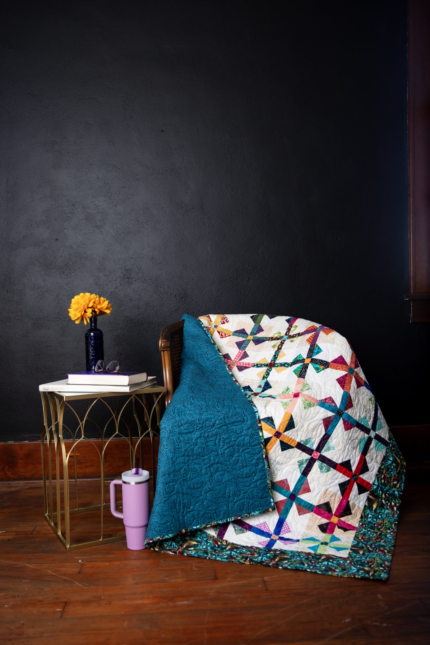 Scrappy Dutch Pinwheel Quilt Pattern - We Like Quilting